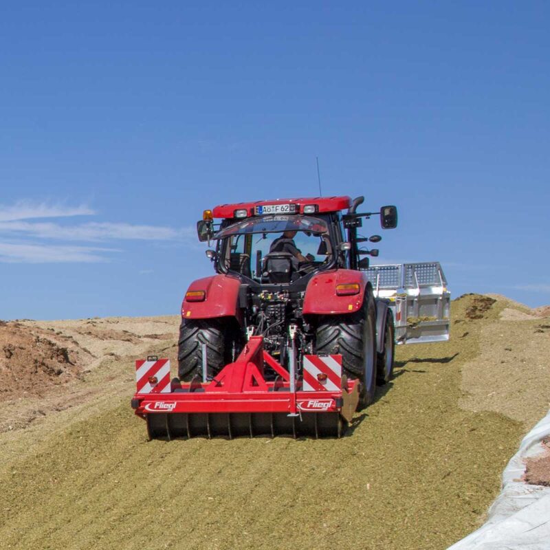 Silage compaction roller single - Satler